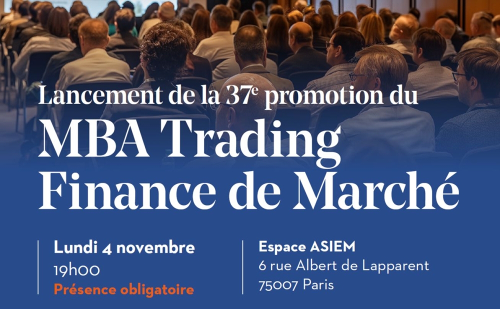 Lancement de la 37e promotion du MBA Trading de l'ESLSCA