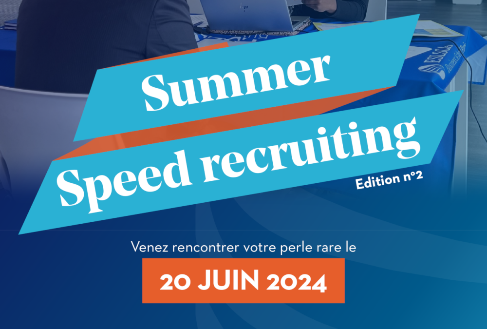 L'ESLSCA organise un "Speed Recruiting" pour accompagner ton entreprise ...