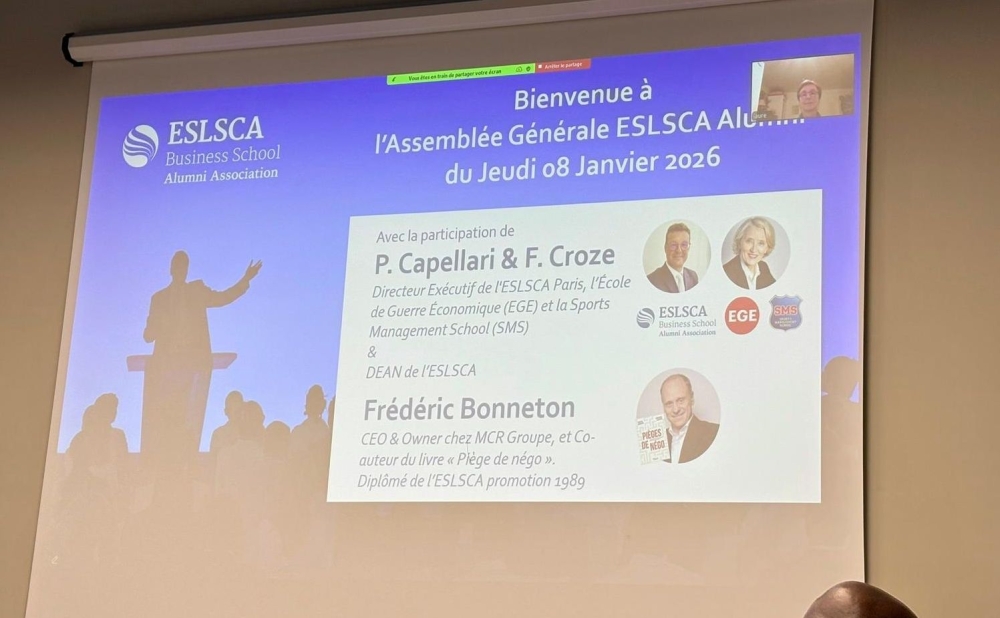 Retours sur l'Assemblée générale de l'Association ESLSCA Alumni du 8 ...
